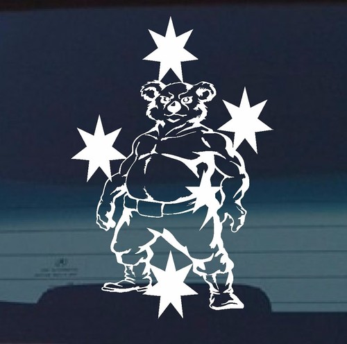 CAR 4X4 UTE wagon Aussie koala DECAL sticker | eBay Australia