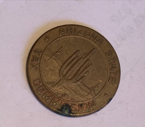 Arizona State Tax Commission Sales Tax Token | eBay