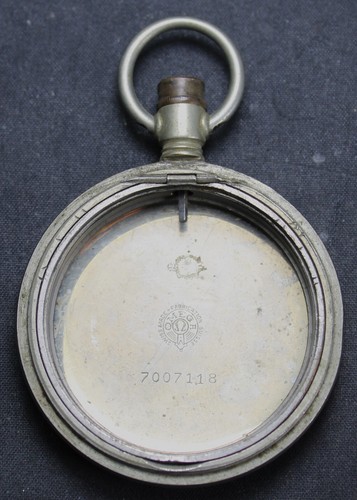 Omega 52mm EMPTY Pocket Watch CASE ONLY w/ Train - NO BEZEL - Vintage ...
