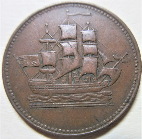 Ships Colonies and Commerce Token. BETTER GRADE (K411) | eBay