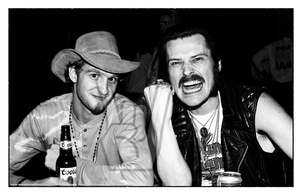 Layne Staley Last Photo Backstage
