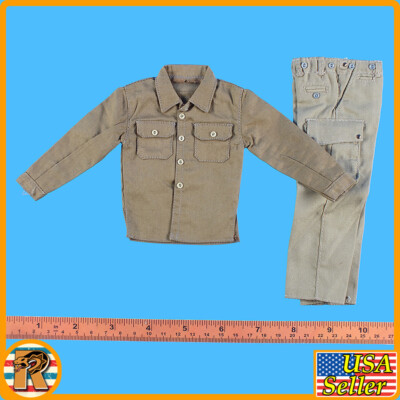 Chinese Tank Soldier WWII - Uniform Set - 1/6 Scale Mars Divine Action ...