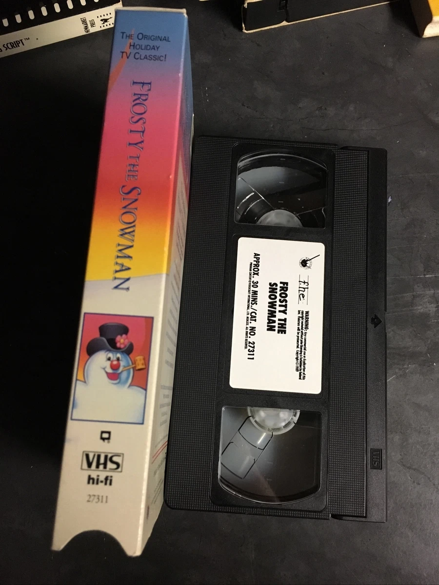 Frosty The Snowman Vhs Ebay