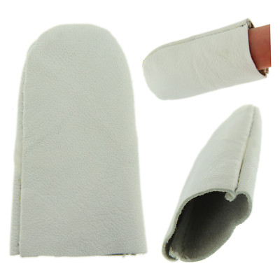 Soft Leather Thumb Guard & Finger Protector for Jewelry Polishing or ...