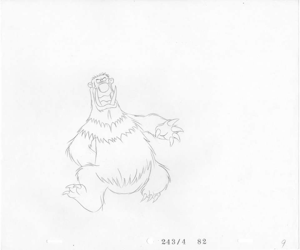 Trollkins Animation Production cel and Drawing 1981-82 Hanna Barbera 82 ...