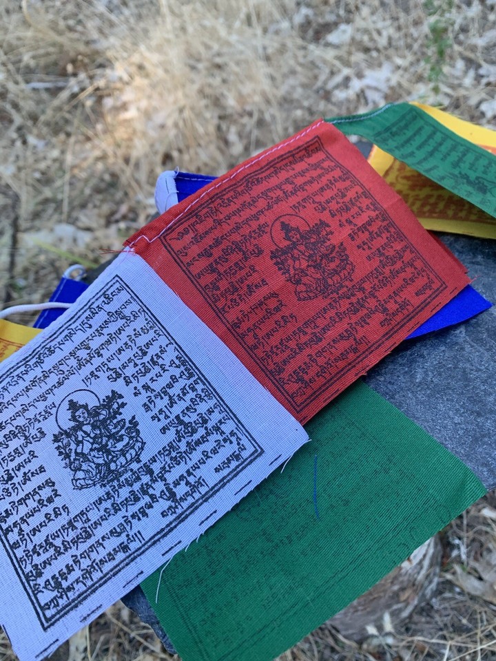 Tibetan Buddhist Prayer Flags Handmade in Nepal Mini Prayer Flags plus ...