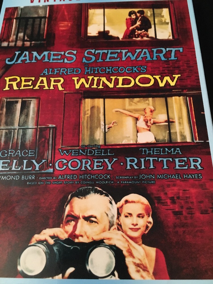 Rear Window (DVD) Hitchcock Vintage Art Series Slip Cover NEW ...