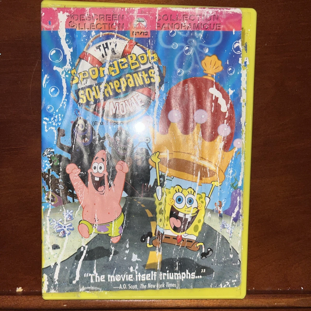 Il Film Di Spongebob Squarepants In Dvd Widescreen Spongebob Movie