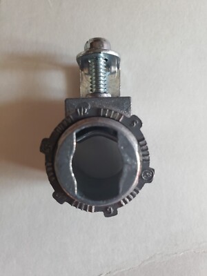 3/8 in. Dia. Zinc Saddle Connector Dry Only AC MC Flex 10 Pack (10pc ...