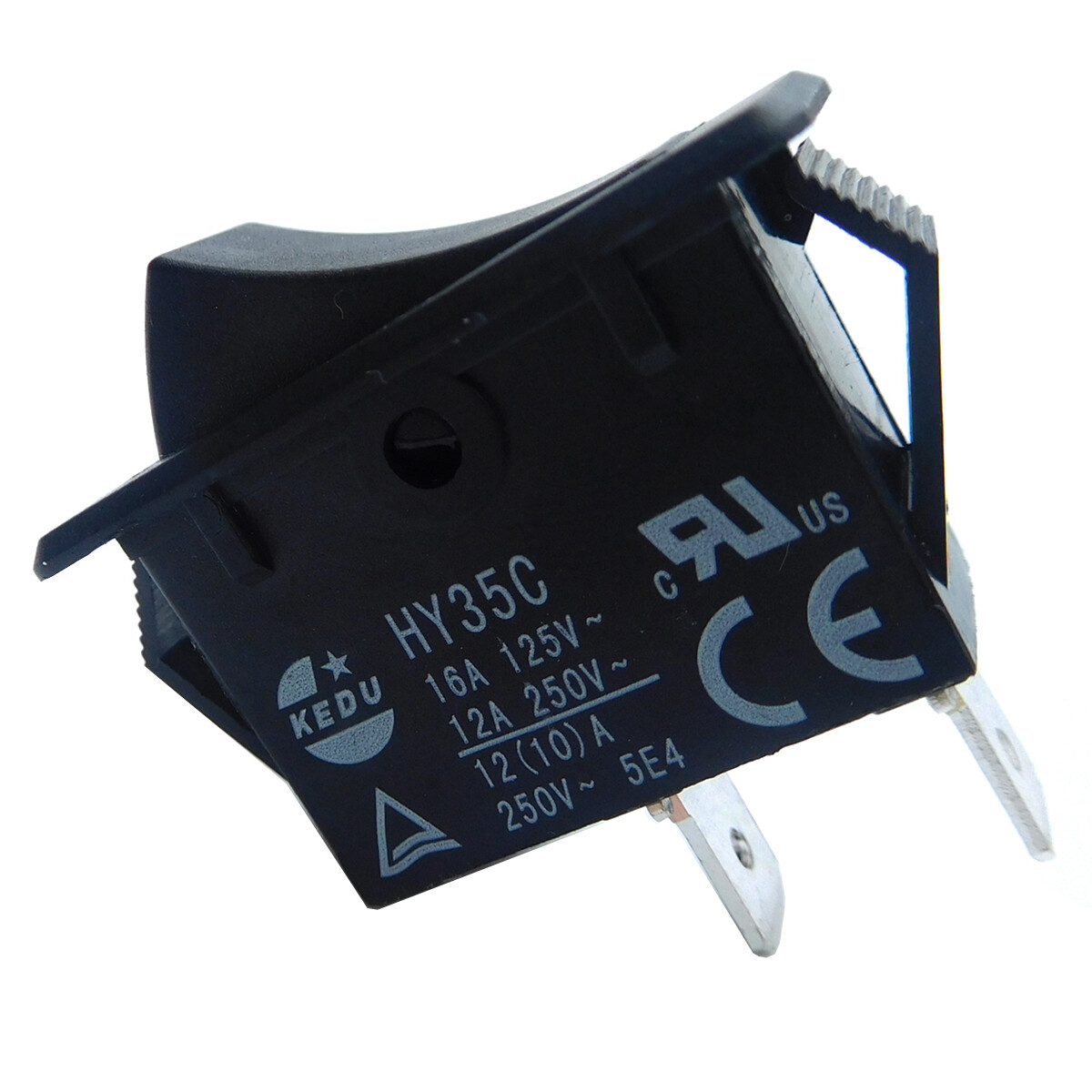 Wippschalter KEDU HY35C 250V/12A 2Pins Drucktastenschalter für ...