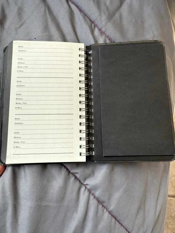 Address Book Spiral Bound | eBay