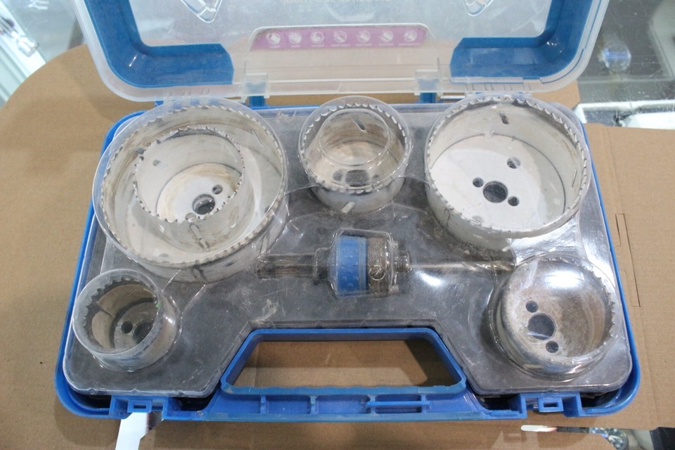 SUTTON TOOLS 5 Pce Bi-Metal Holesaw Plumber Set - Cobalt H125BM7 | eBay ...