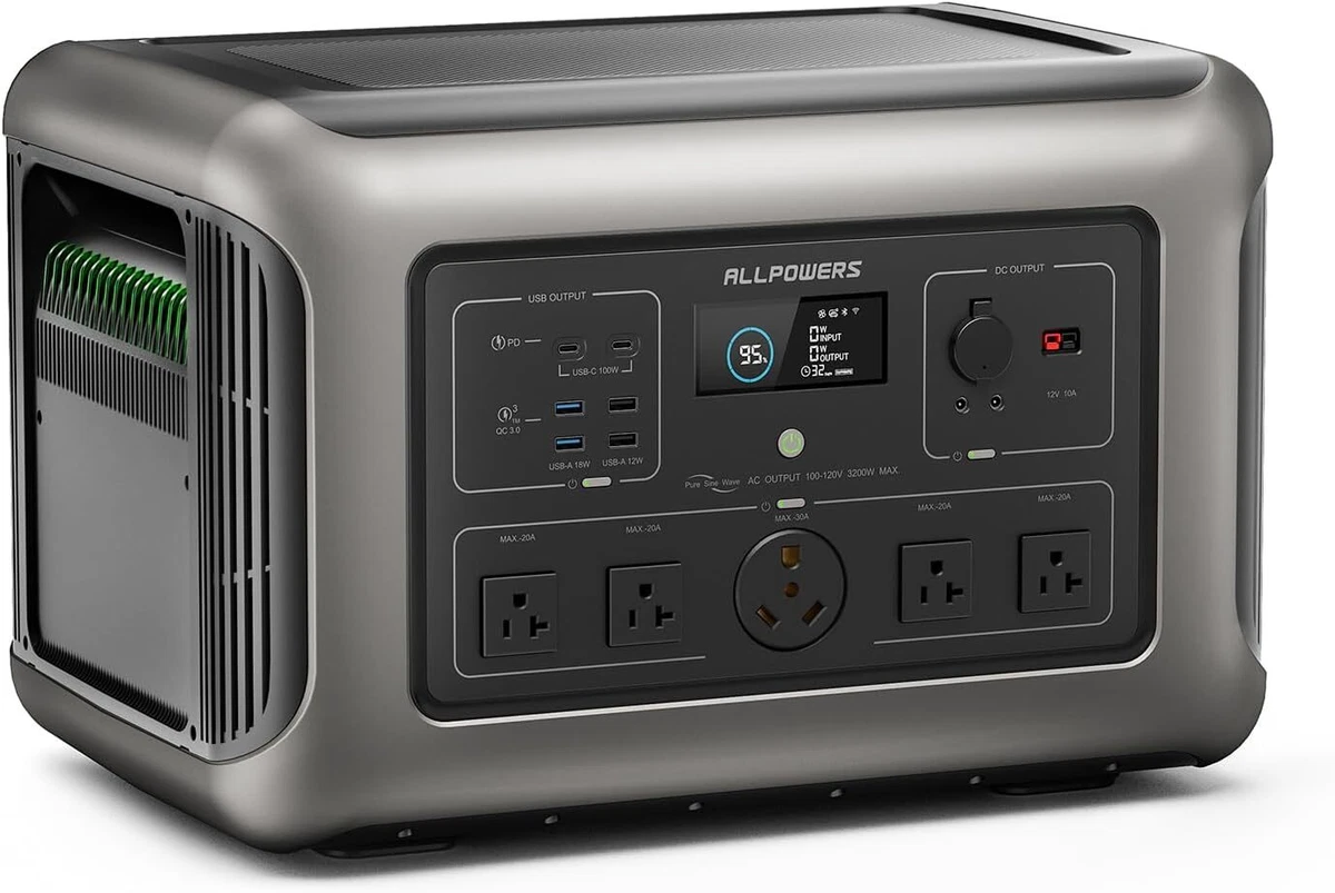 1000Wh Lifepo4 Portable Power Station, 46% OFF