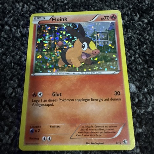 Pokemon Floink 3/12 Holo McDonald's Serie 2011 (Negro/Blanco) Alemán | eBay