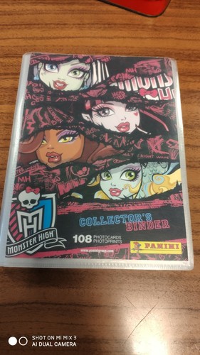 Monster high panini collector's binder 65 images rare | eBay
