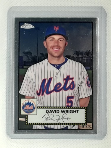 David Wright 2021 Topps Chrome Platinum Anniversary - #518 | eBay
