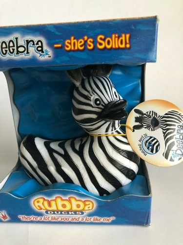 Deebra Zeebra Rubba Ducks Rubber Bath Toy African Wild Animals Baby ...