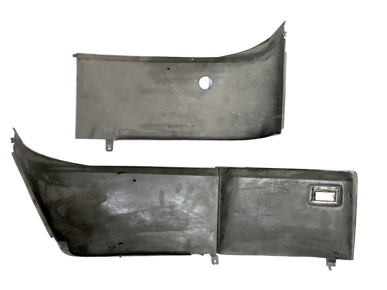 1987-1993 Mustang Rear Hatch Cargo Lower Trim Panels - Opal Gray - 2 ...