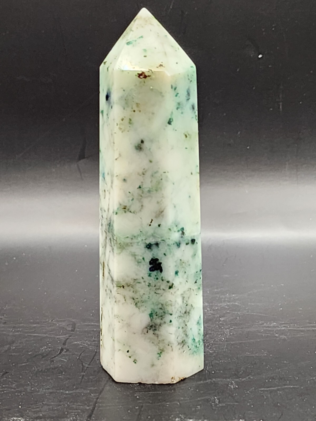 5" Fynchenite Phoenix Stone Malachite Turquoise Chrysocolla Tower | eBay