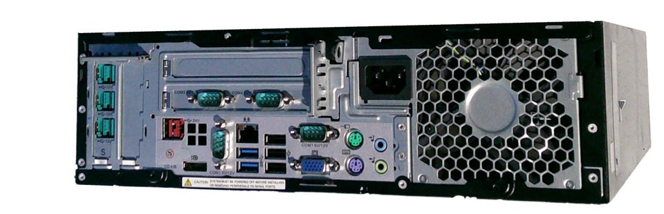 HP RP5 5810 Retail System Desktop Intel i7-4770S 3.1 Ghz 32GB RAM 120 ...