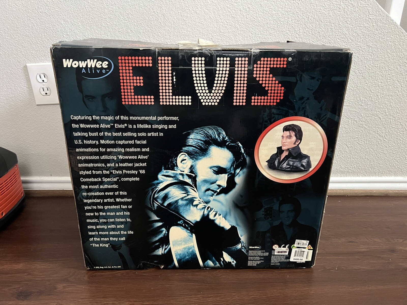 WowWee Elvis Presley 9005 Bust Singing Robot for sale online | eBay