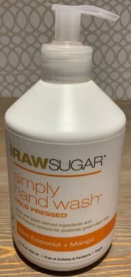 Raw Sugar Raw Coconut + Mango Hand Wash - 16.9 Fl Oz | eBay