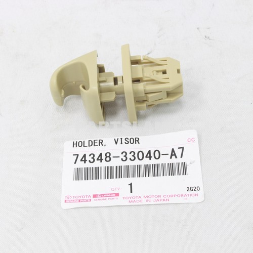 74348-33040-A7 Toyota OEM Genuine HOLDER, VISOR | eBay