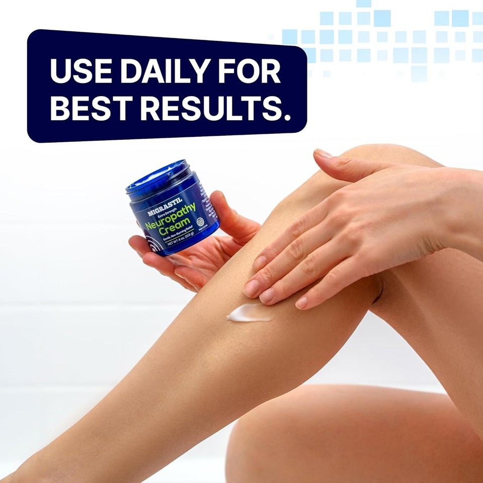 Basic Vigor Migrastil Neuropathy Relief Cream Extra Strength for Feet ...
