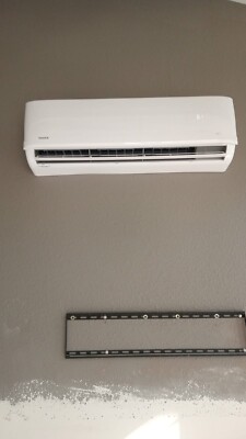 12000 BTU Ductless Air Conditioner, Heat Pump Mini Split 110V: 1 TON w ...