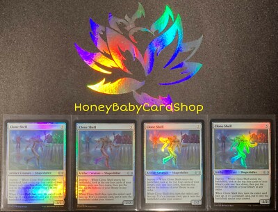 MTG Double Masters 2020 Clone Shell Foil x 4 M/NM Playset 2XM Uncommon ...