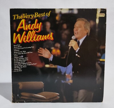 Andy Williams - The Very Best of andy williams - Music Vinyl Record ...