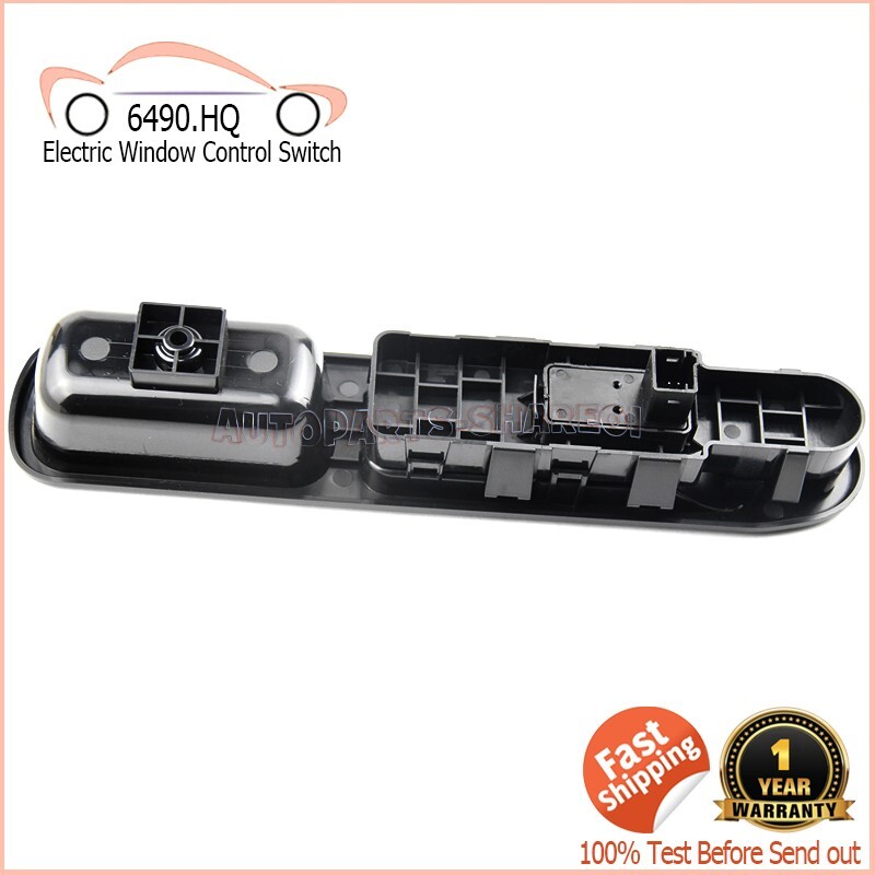 Electric Power Window Control Switch 6490HQ For Peugeot 207 Passenger ...