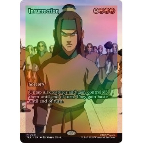 Foil Insurrection (borderless) M/NM Magic MTG Avatar: The Last ...
