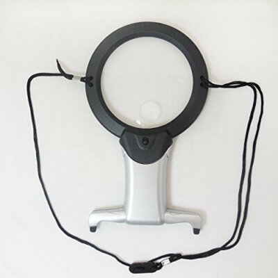 2.25X 6X LED Illuminated Magnifying Glass Reading Sewing Embroidery ...