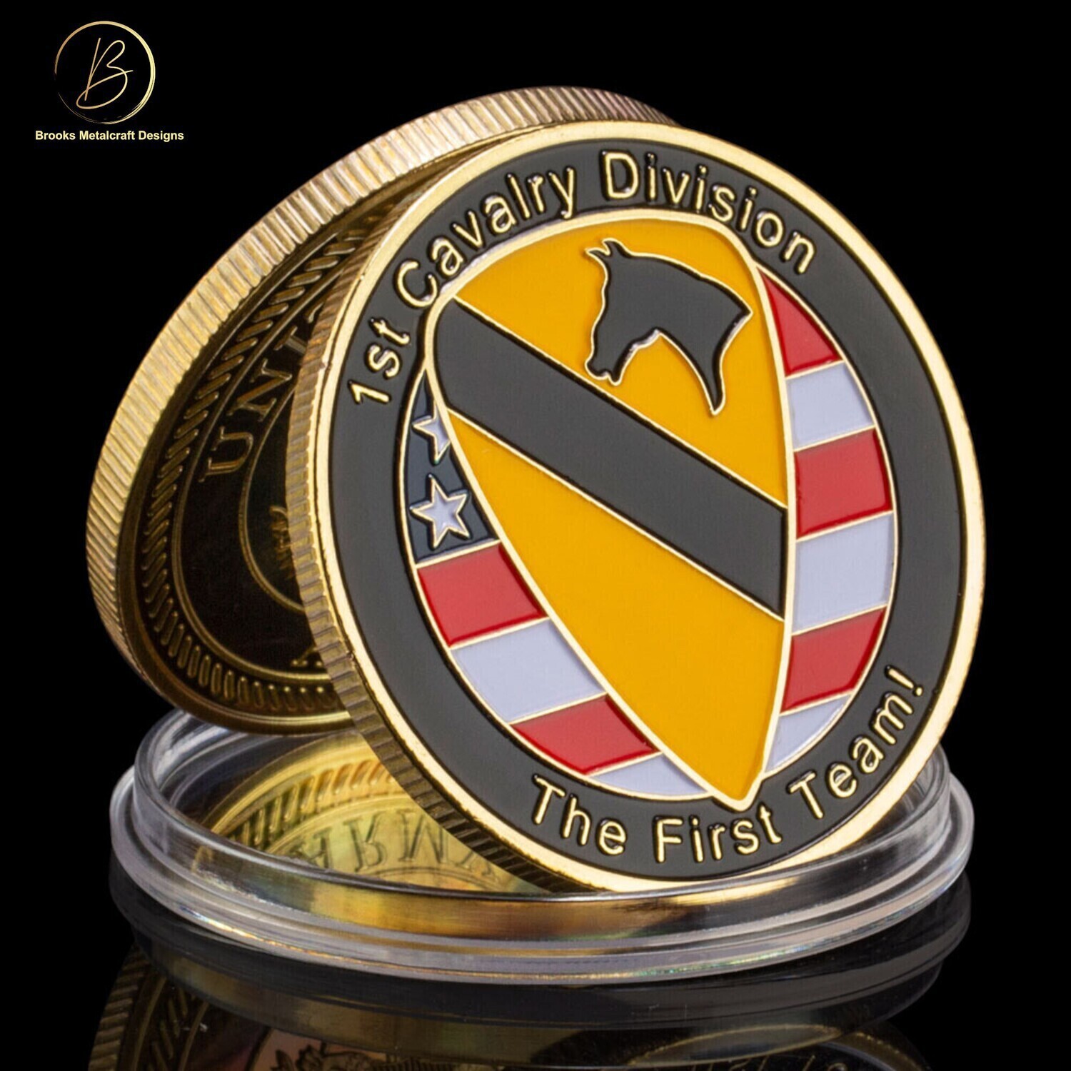 Army 1st Cavalry Division Challenge Coin | eBay