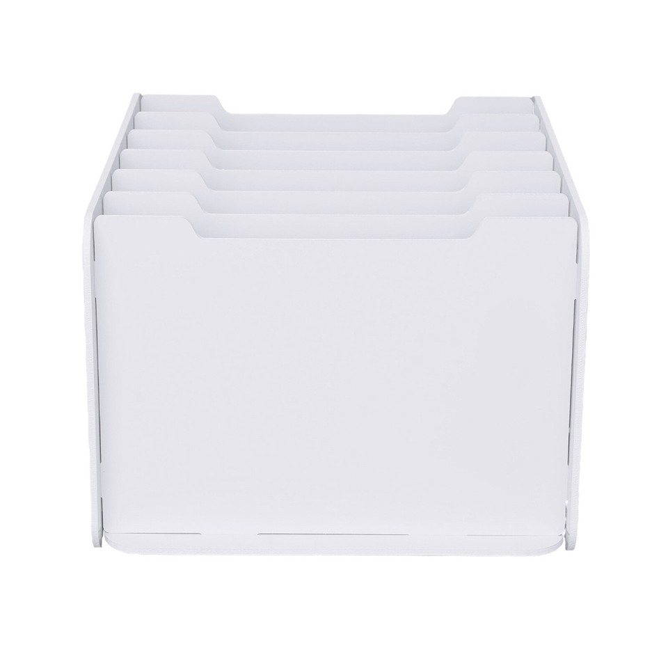 Desktop 7 Tier Organizer Paper File Holder Document Storage Rack Office ...