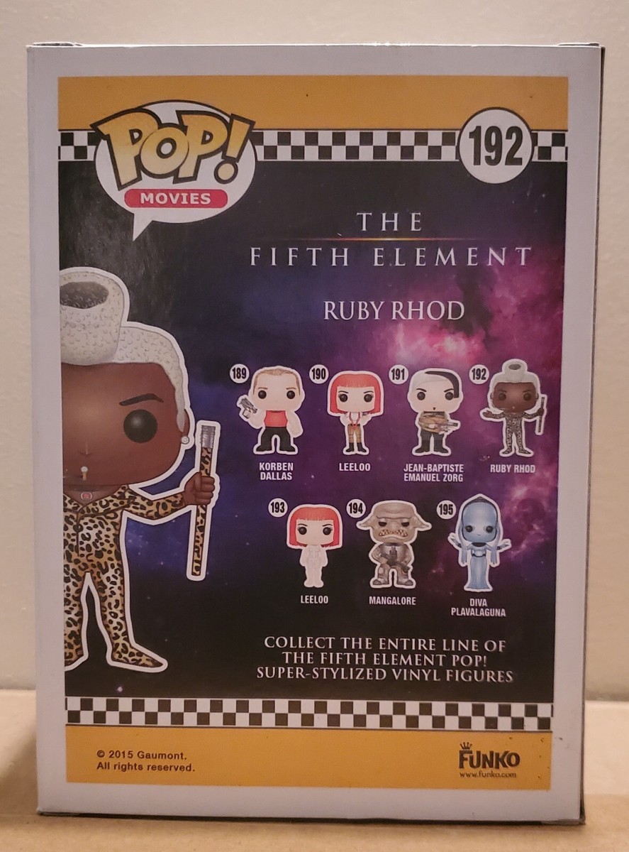 Funko Pop Movies Fifth Element Ruby Rhod Vinyl Figure Funko POP! Harry