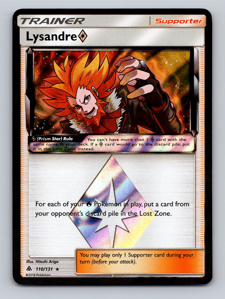 Lysandre Pokemon Card