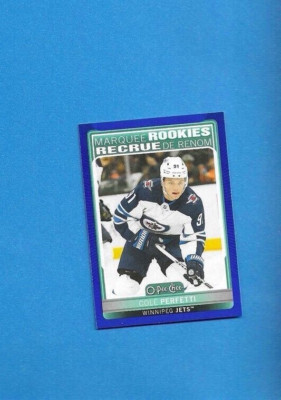 2021-22 OPC O-pee-chee Hockey # 613 BLUE Cole Perfetti Marquee Rookie ...