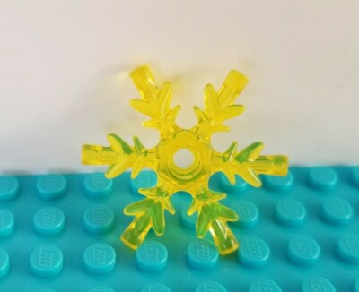 LEGO Yellow SNOWFLAKE Ice Crystal Minifigure Belville Friends Frozen ...