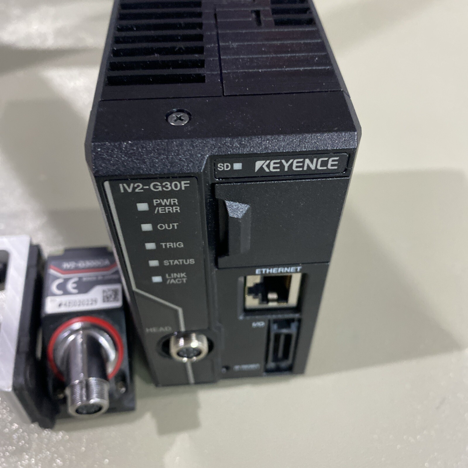 No Box KEYENCE IV2-G300CA Image Recognition Sensor And module. Complete ...