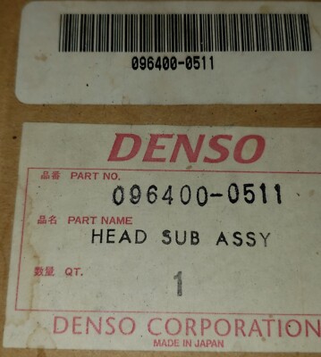 096400-0511 nos oem denso head sub assembly ( sealed box) | eBay