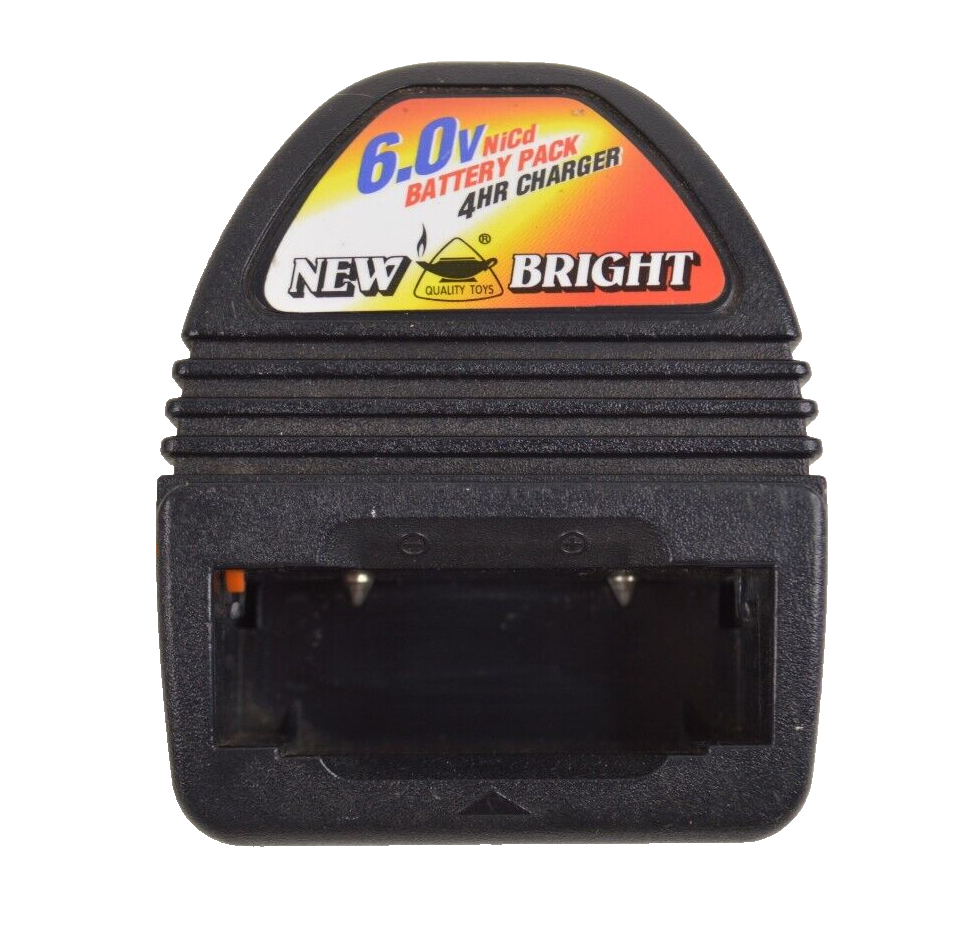 New Bright 6V 6.0V NiCd Battery Charger 4-Hour 670 for RC Vehicles ...