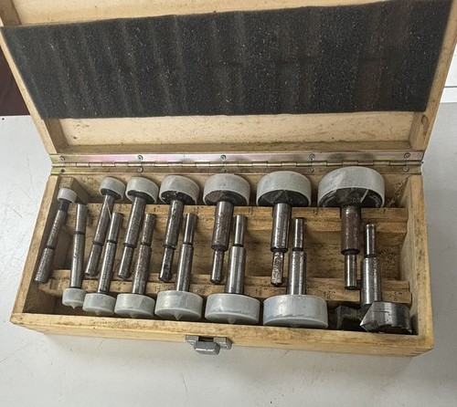 Forstner Bit Set High Carbon Steel Carb-Tech Code No.YB16 Wood Case | eBay