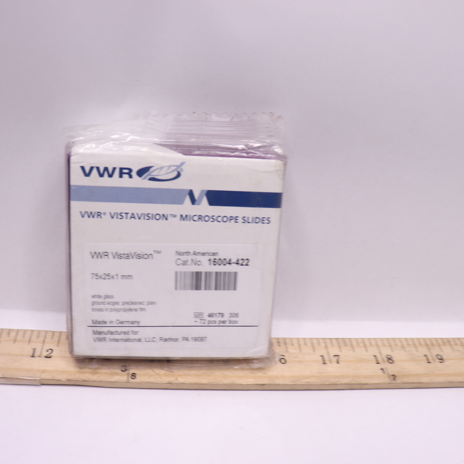 (72-Pk) VWR Microscope Glass Slides 72 x 25 mm 16004-422 | eBay