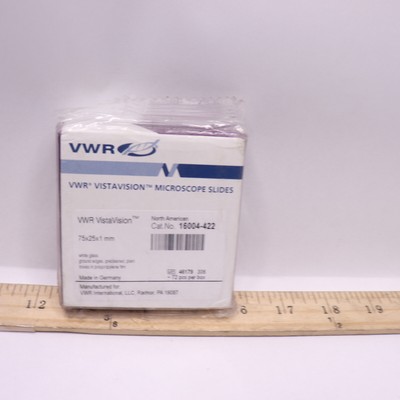 (72-Pk) VWR Microscope Glass Slides 72 x 25 mm 16004-422 | eBay
