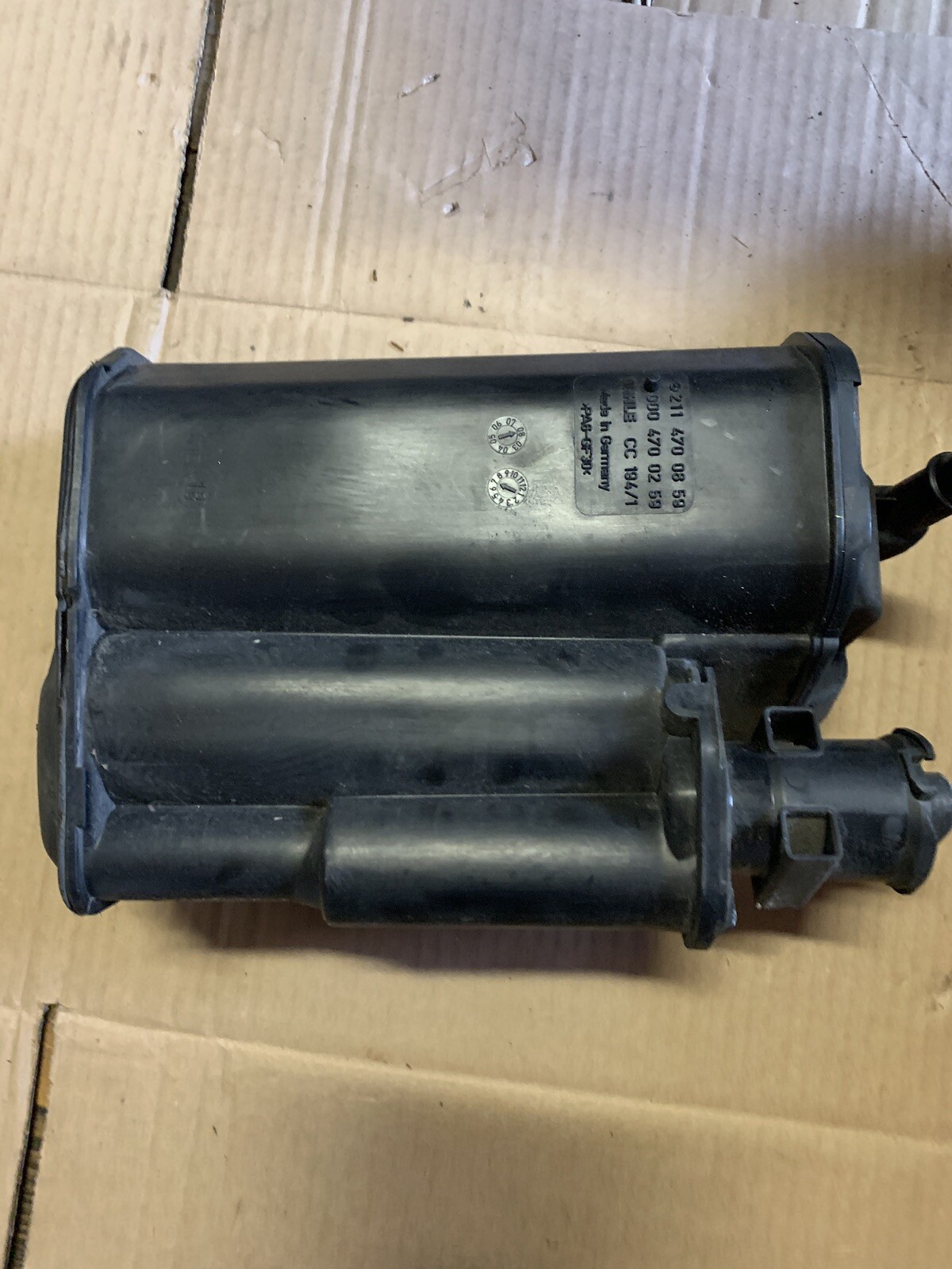 07-09 W219 MERCEDES BENZ CLS550 FUEL EVAPORATOR CHARCOAL CANISTER ...