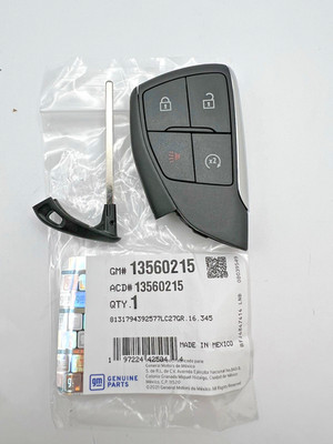 Genuine GM GMC SIERRA CANYON REMOTE SMART KEY FOB 13530574 13560215 OEM ...