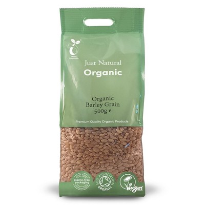 Just Natural Organic Organic Barley Grain Hulled 500g | eBay