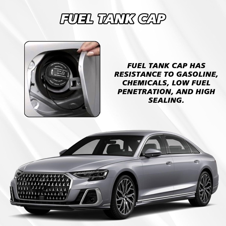 5C0201550T Fuel Tank Gas Cap for 08–17 Audi A4 A5 Q5 S4 S5 RS5 SQ5 A8 ...